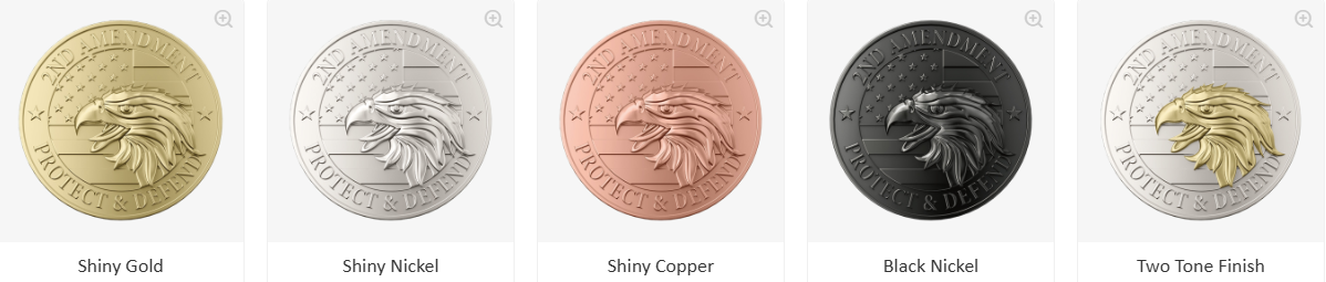 Custom Hard Enamel Coins | Athletic Awards