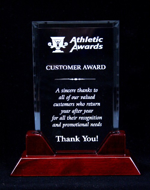 Prestige Acrylic Rectangle Award by Athletic Awards